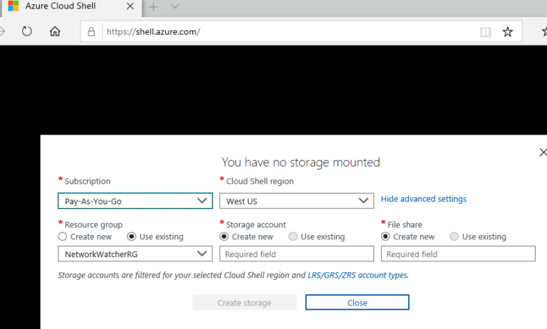 Setting Up Azure Cloud Shell – RIGUY